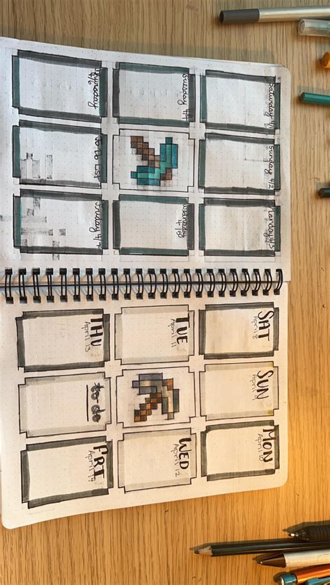 I Finally Finished My April Month And Week Setup R Bulletjournal