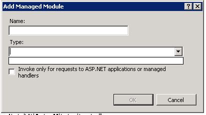 Asp Net Where To Place The IIS Module Dll File Stack Overflow