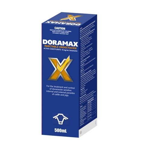 Doramax Injectable Endectocide 500ml Vet N Pet Direct