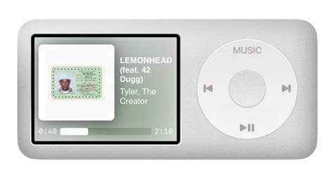 Ipod Widget Customisation