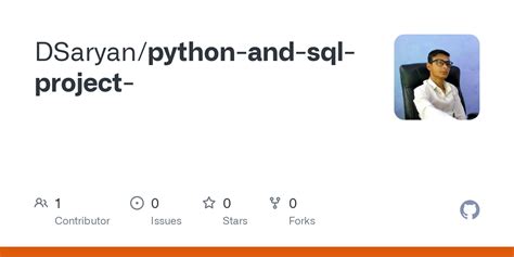 Github Dsaryanpython And Sql Project · Github