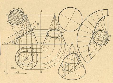 Radial Line Development Of Conical Surfaces Artofit