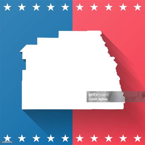 Tulare County California Map On Blue And Red Background High Res Vector Graphic Getty Images