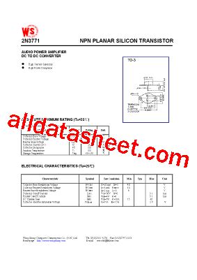 N Datasheet PDF Wing Shing Computer Components N Datasheet PDF Wing Shing Computer Components