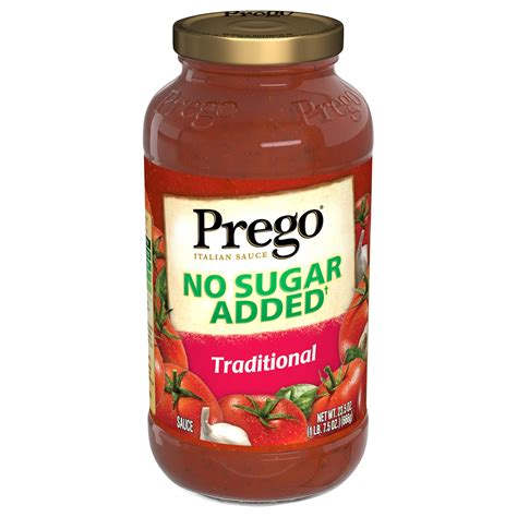 Prego No Sugar Added Traditional Sauce 235 Oz 6 Pack Stockupexpress