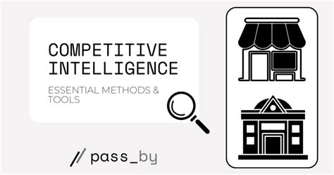 Competitive Intelligence Ultimate Guide Essential Methods And Tools