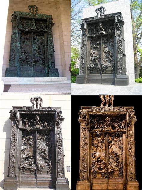 로댕 지옥의 문 번째 에디션삼성 소장품이 진품인 이유 한국일보