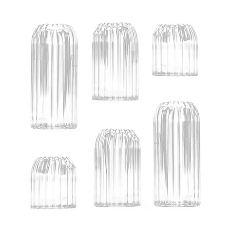 Art And Artifact Mini Vases For Flowers Small Glass Vases Clear 5 Vase