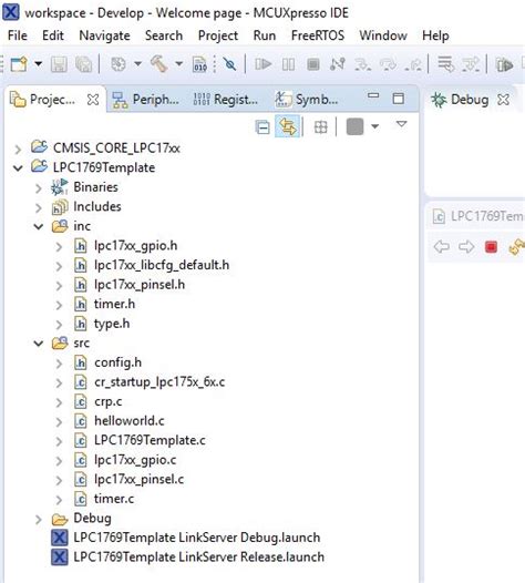 LPC ARM Cortex M Development The Hello World Application Copperhill