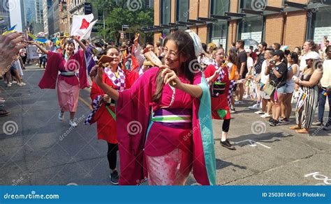 Japanese Dancers At Pride Parade Editorial Image Image Of Equality