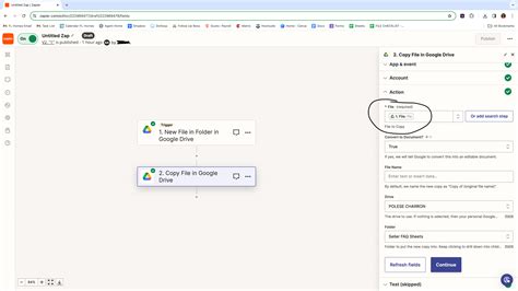 Can T See File Exists But Is Not Shown Option When Moving Google Docs Zapier Community