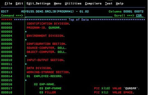 7 Cobol Examples With Explanations By Yvan Scher Medium