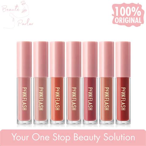 Jual Pinkflash Lasting Matte Lipcream I Pink Flash Lipstick P01 Kota Bandung Beaute