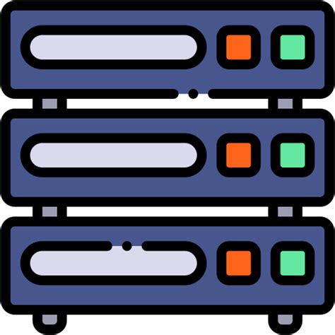 Server Generic Color Lineal Color Icon