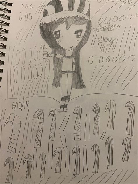 Candy Cane Girl By Mysterionz On Deviantart
