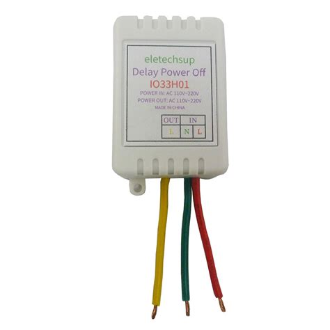 1 480Min Timer Adjustable Disconnect Delay Controller AC 110V 220V Power ON Delay OFF Relay