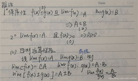 考研高等数学第一讲手写笔记 函数、极限与连续高数笔记手写 Csdn博客