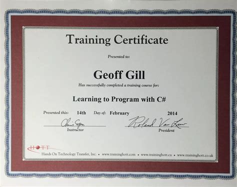 Certificateprogramcsharp Ppt Free Download