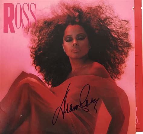 Lot Detail Diana Ross Signed Ross Record Album Psa Dna