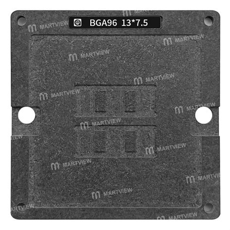 Amaoe Ddr Bga96 025mm Bga Reballing Stencil Positioning Plate Martview
