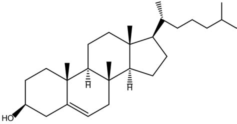 Cholesterol Structure Download Scientific Diagram
