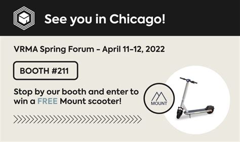 Come Visit Us Next Week In Chicago And Win A Free Scooter With Madison