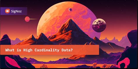 What Is High Cardinality Data Signoz