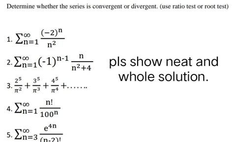 Answered Determine Whether The Series Is Convergent Or Divergent Use Kunduz