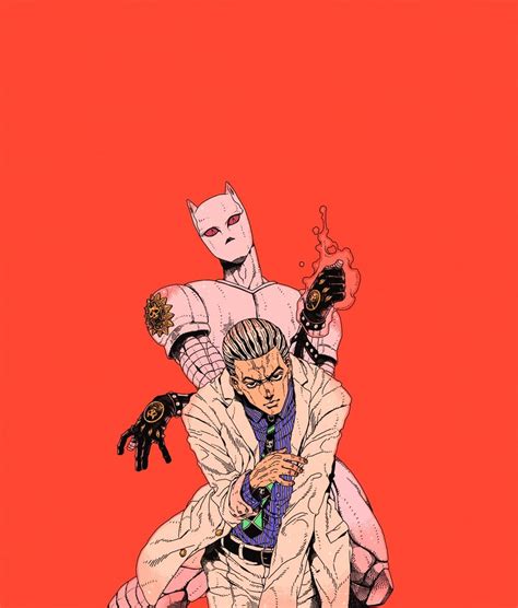 Kira Yoshikage Killer Queen And Kawajiri Kosaku Jojo No Kimyou Na