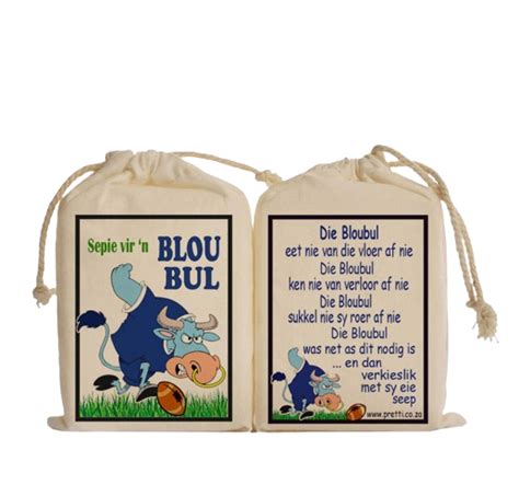 Sepie Vir ‘n Blou Bul Mamma Pakkie