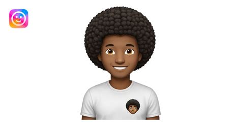 Black Man Afro Emoji Ai Emoji Generator
