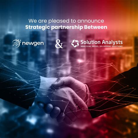 Solution Analysts On Linkedin Partnership Partners Strategicpartnership Collaboration