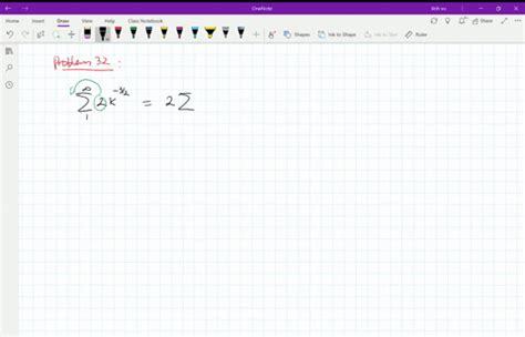 SOLVED Determine The Convergence Or Divergence Of The Following Series
