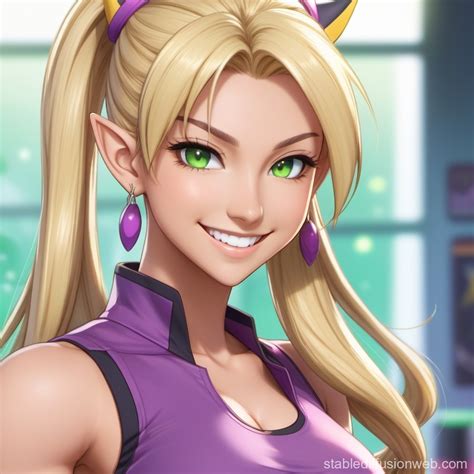 Fit Elf Woman In Pokemon Style Stable Diffusion Online