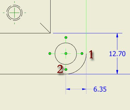 From The Trenches With Autodesk Inventor Drawing Dimensions Left Or Right