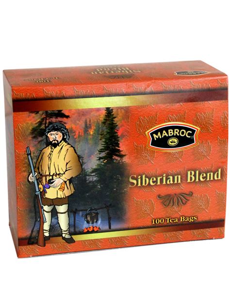 Чай черный в пакетиках 100 шт МАБРОК Шри Ланка Коллекция Древние легенды Сибирская смесь