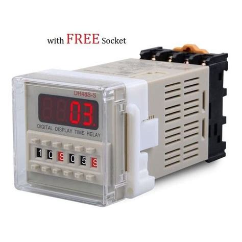 Generic Industrial Timer Relay Digital Timer Switch Ac Dc Three Phase 12v 220v 380v Din Rail