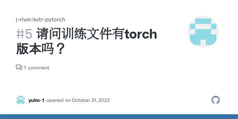 Torch Issue J River Svtr Pytorch Github