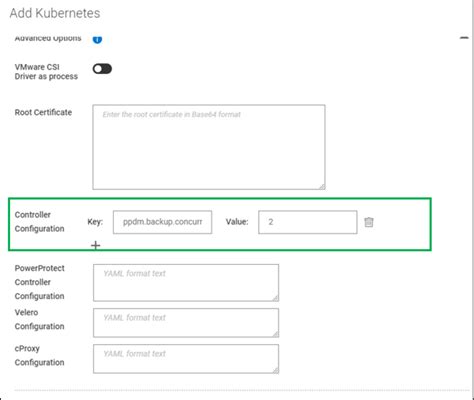 Adding A Kubernetes Cluster Asset Source Dell Powerprotect Data Manager Protecting Kubernetes