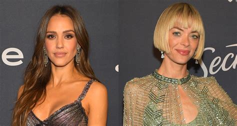 Jessica Alba Hair 2022 Golden Globes
