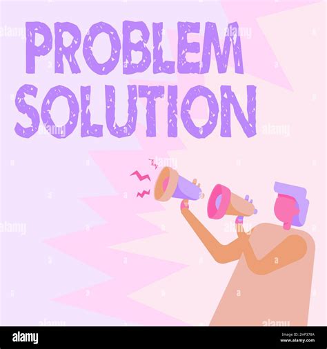 Text Caption Presenting Problem Solution Internet Concept Solving