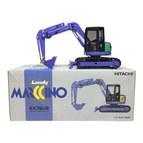 Hitachi 日立 Hitachi Landy Marccino Ex75ur 135 スケールモデル ショベルカー｜中古ホビー用品｜なん