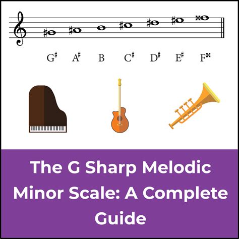 The G Sharp Melodic Minor Scale A Music Theory Guide