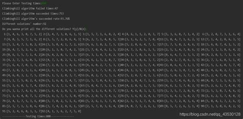 爬山法求解八皇后问题的全部解法贪婪爬山法 Csdn博客 爬山法求解八皇后问题的全部解法贪婪爬山法 Csdn博客