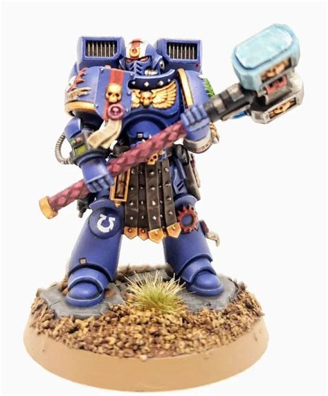 Inspired By Space Marine 2s Trailer Primaris Lieutenant Titus Back