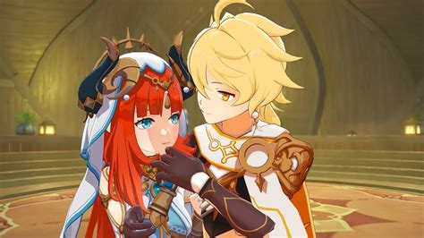 Aether Want Nilou But Genshin Impact Youtube
