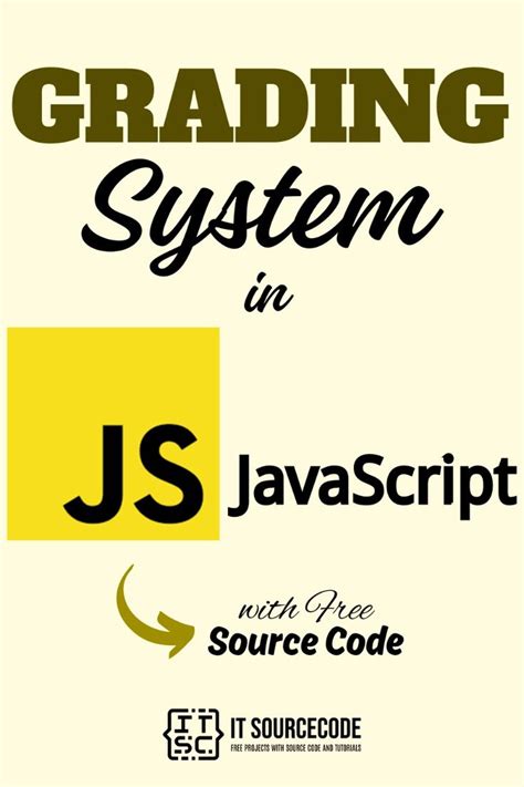 Grading System In Javascript With Source Code Coding Computer Basics