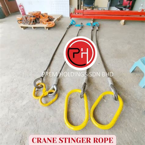 Crane Stinger Rope Lifting And Rigging