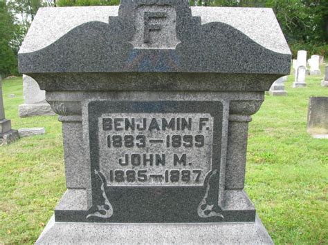 Benjamin Franklin Fultz 1883 1899 Mémorial Find A Grave