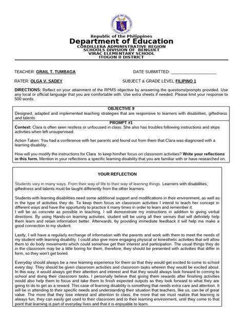 Trf Objective 9 Prompt1 Pdf